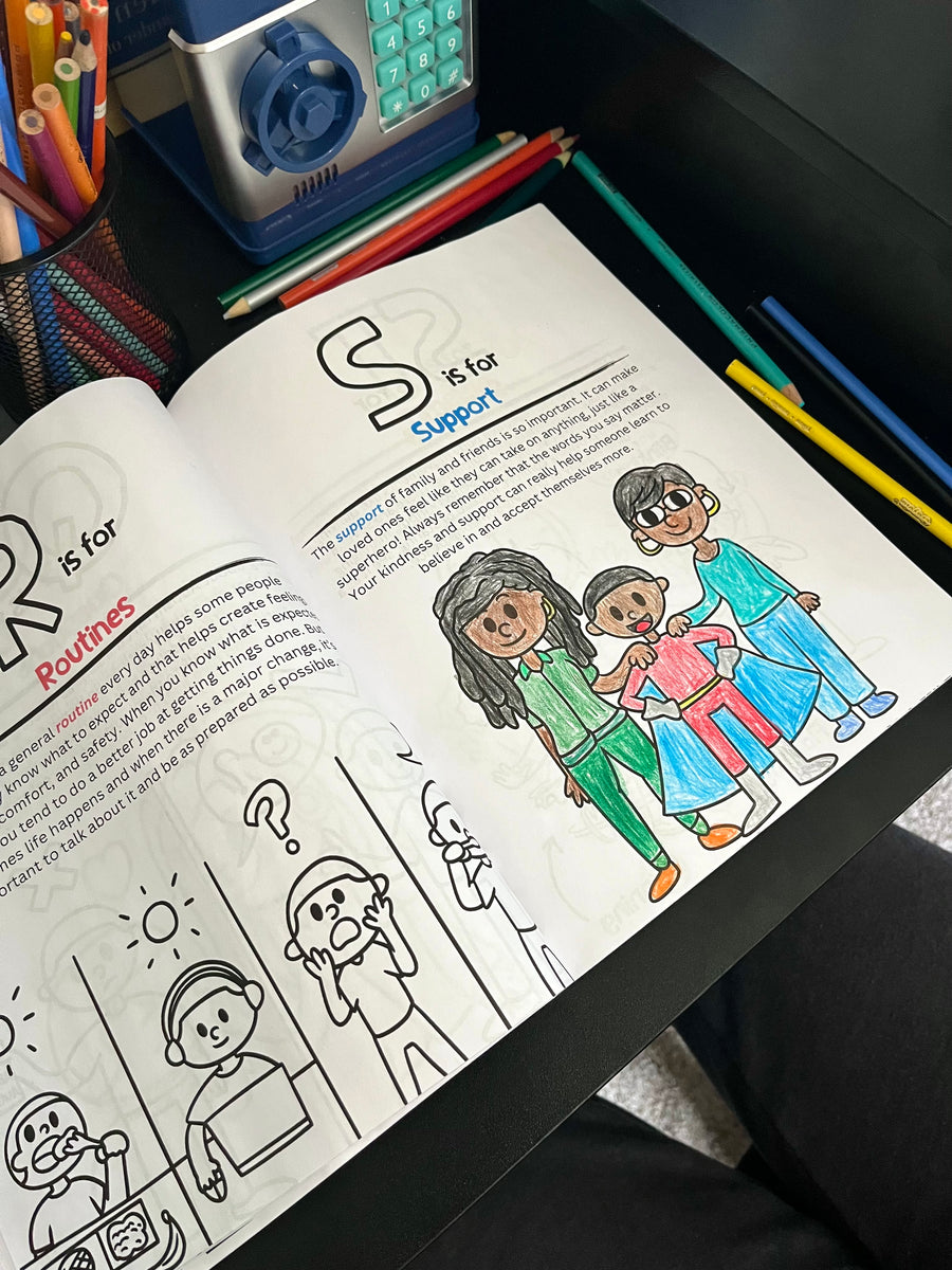 "Autism Through The Alphabet" ABC Coloring Book – Jai At Play